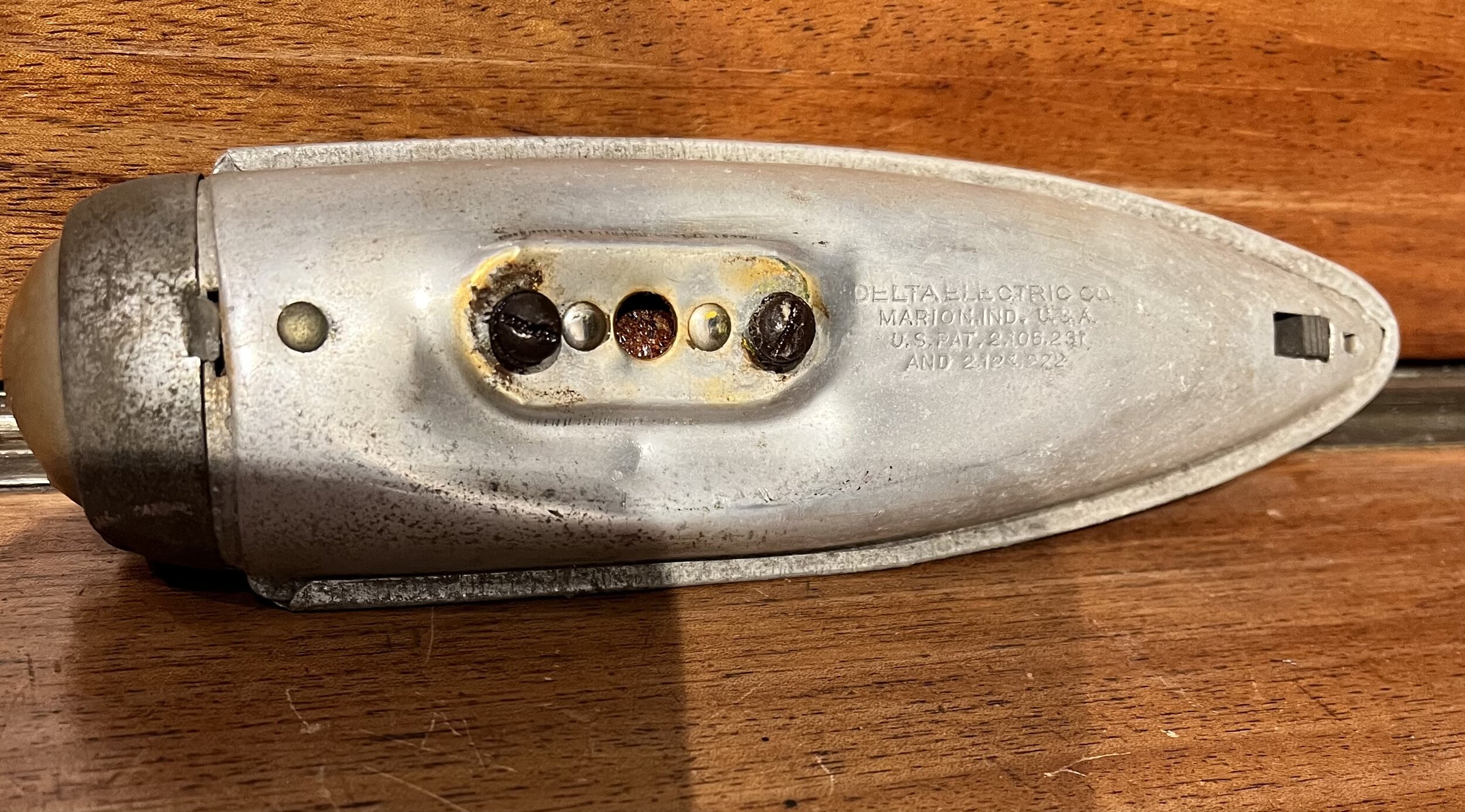 Sold - Oldie but Goodie Delta Aluminum Torpedo Light $425 | Archive ...