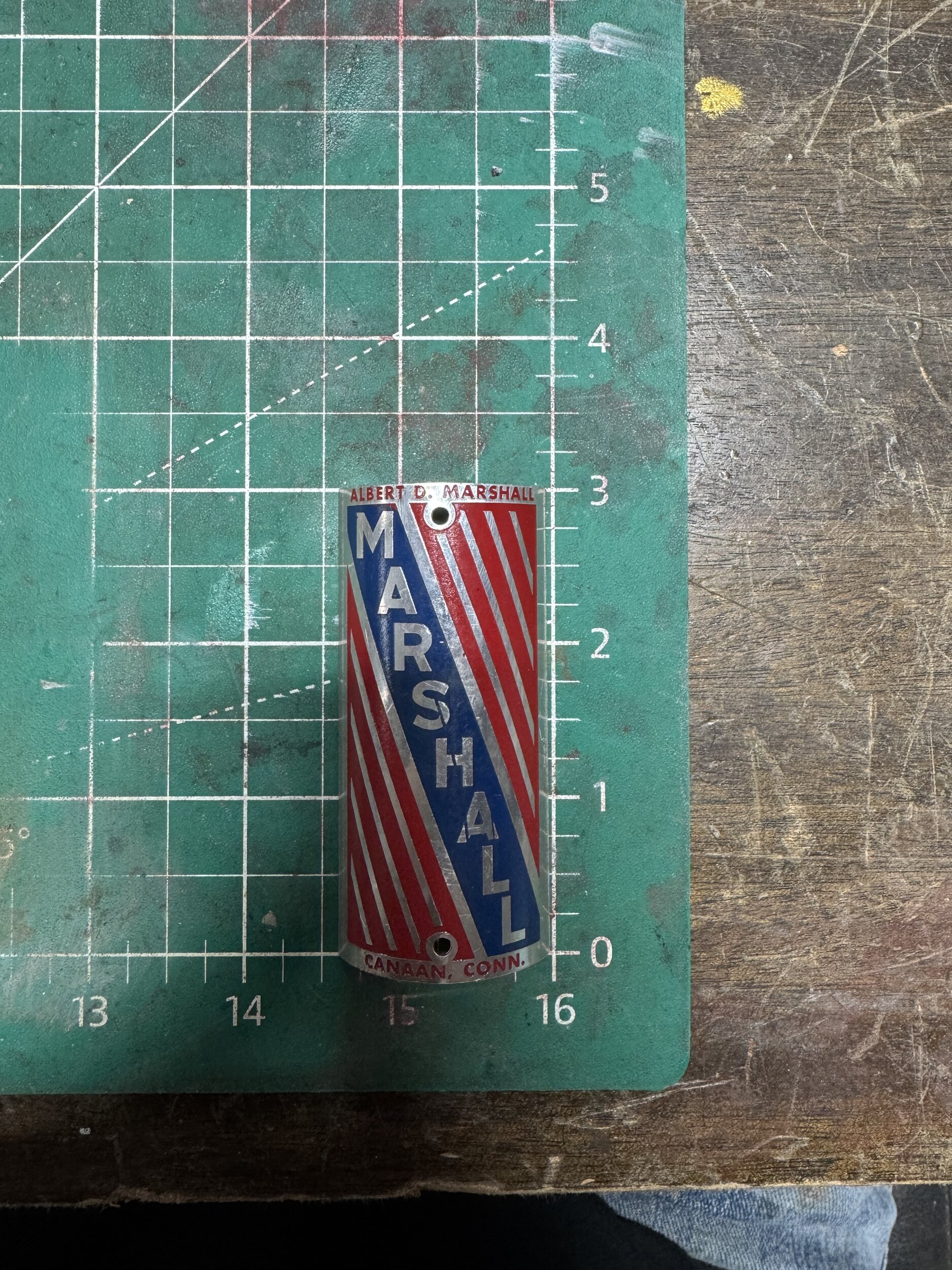 NOS Marshall Badge | Archive (sold or withdrawn) | The Classic and ...