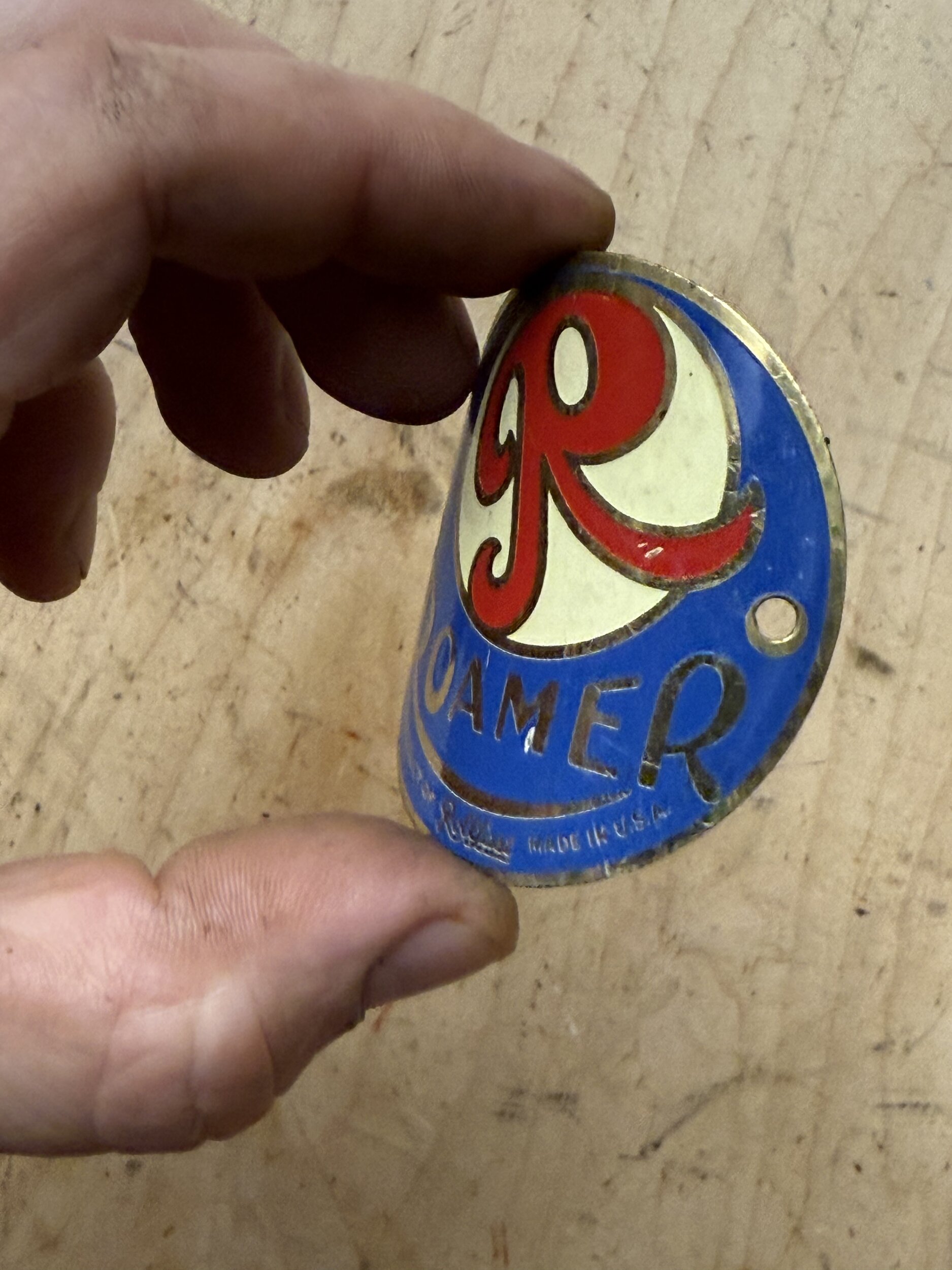 Sold - Excellent Rollfast Roamer head badge $39/shipped | Archive (sold ...