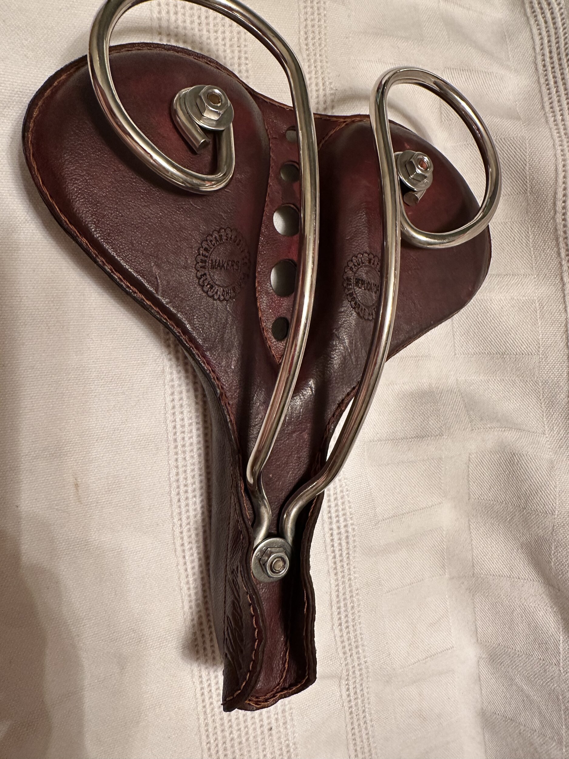 Sold - Replica Toc Wheeler Extra Saddle Made By Paul Watson | Archive ...