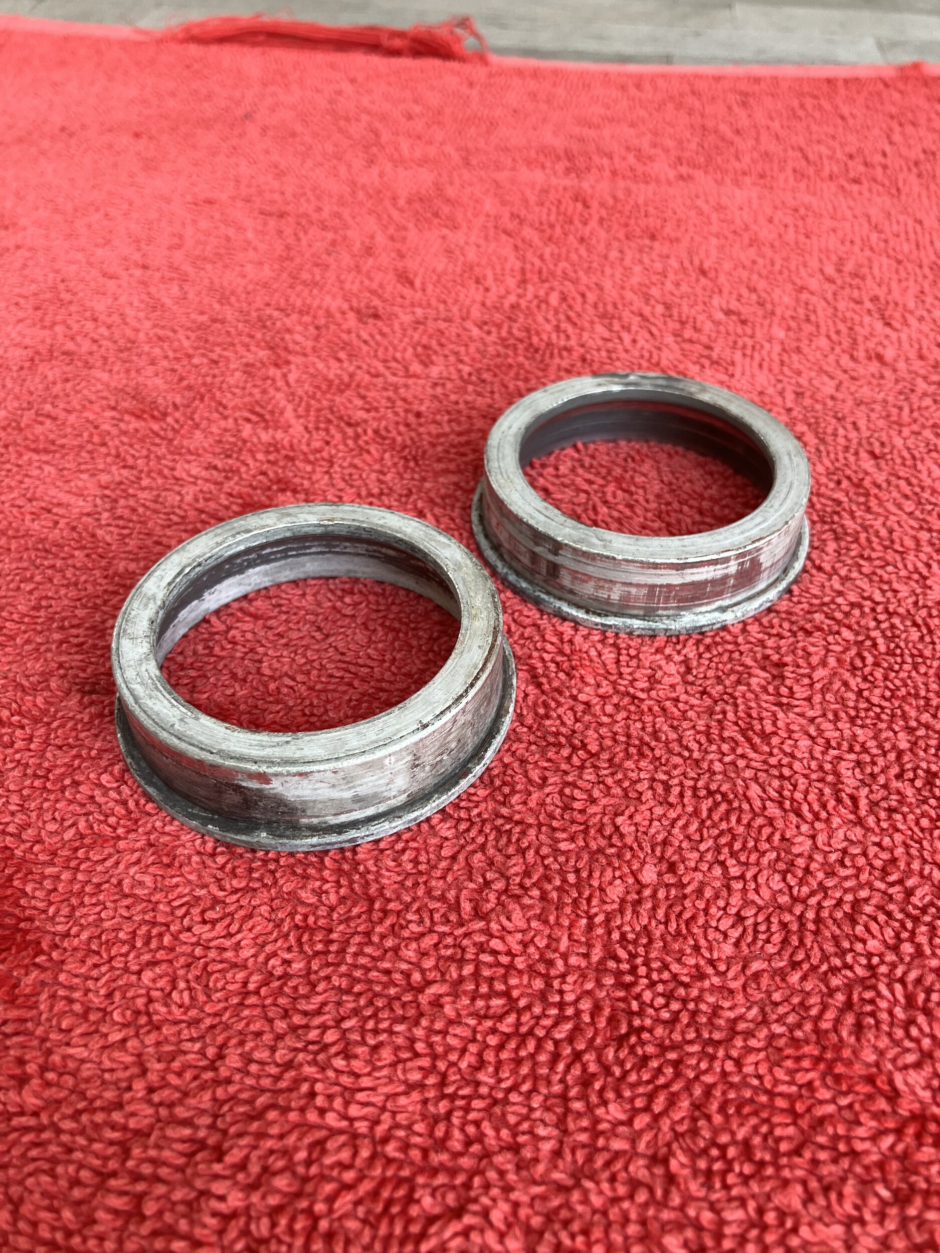 Sold - 1940 1941 Schwinn cursive script hanger fittings for Auto-Cycles ...