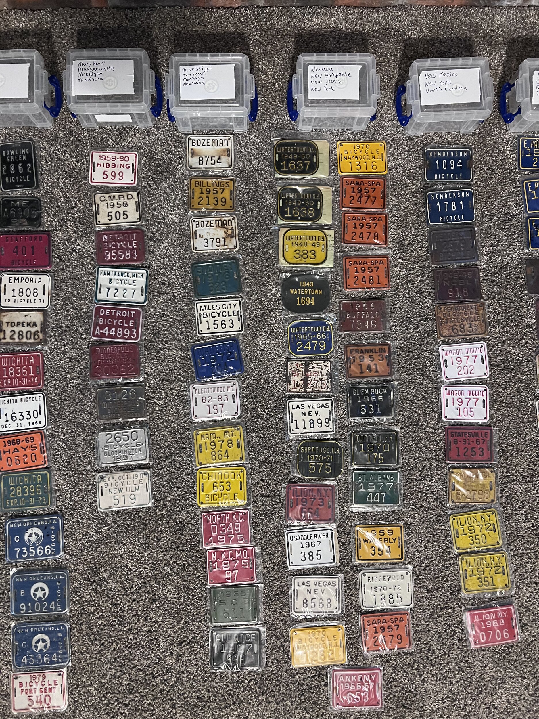Bicycle tag collector new to group | General Discussion About Old ...