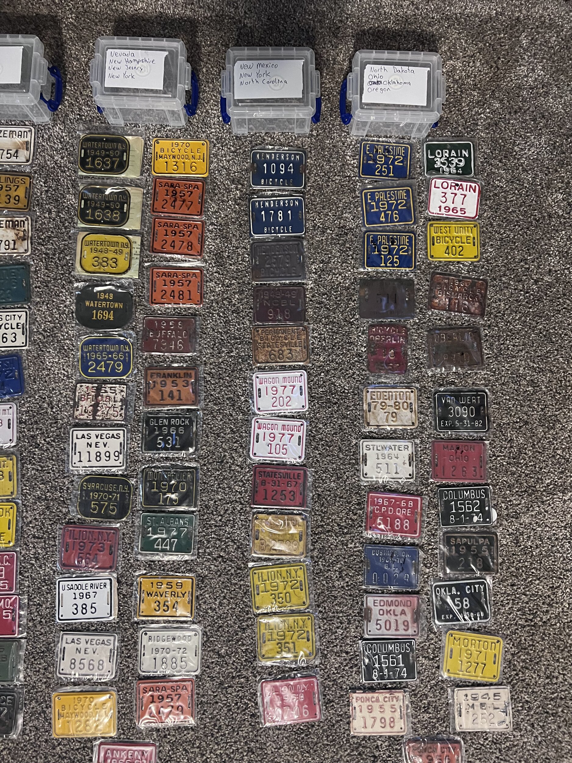 Bicycle tag collector new to group | General Discussion About Old ...
