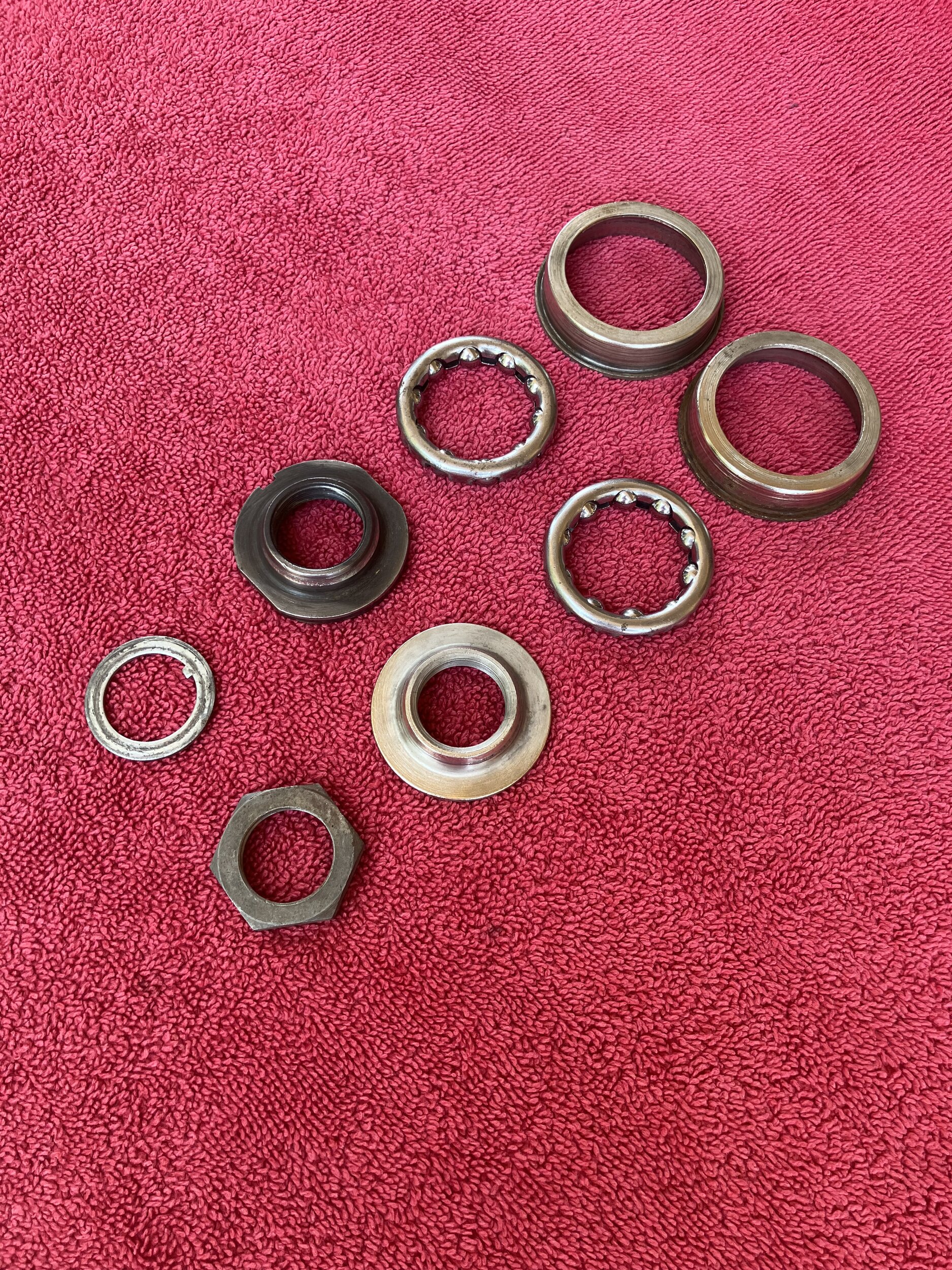 Sold - 1940 1941 Schwinn cursive script hanger fittings for Auto-Cycles ...