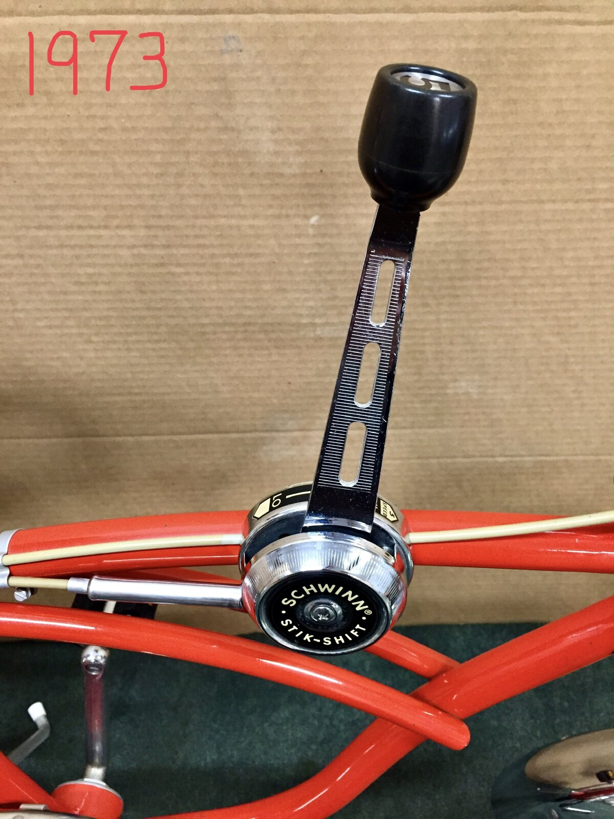 When did the stick shift disappear? | Schwinn Stingrays and Other ...