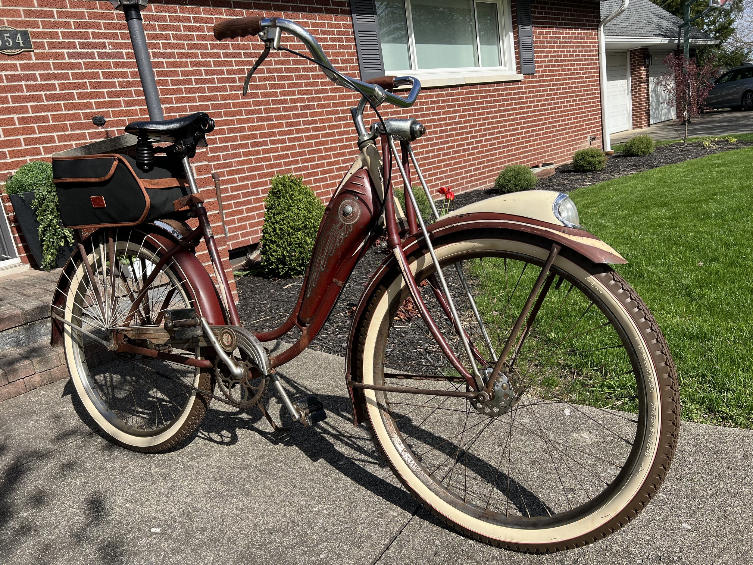 1940 Schwinn BA 107 “ACE” Autocycle - wow bike | Sell - Trade: Complete ...