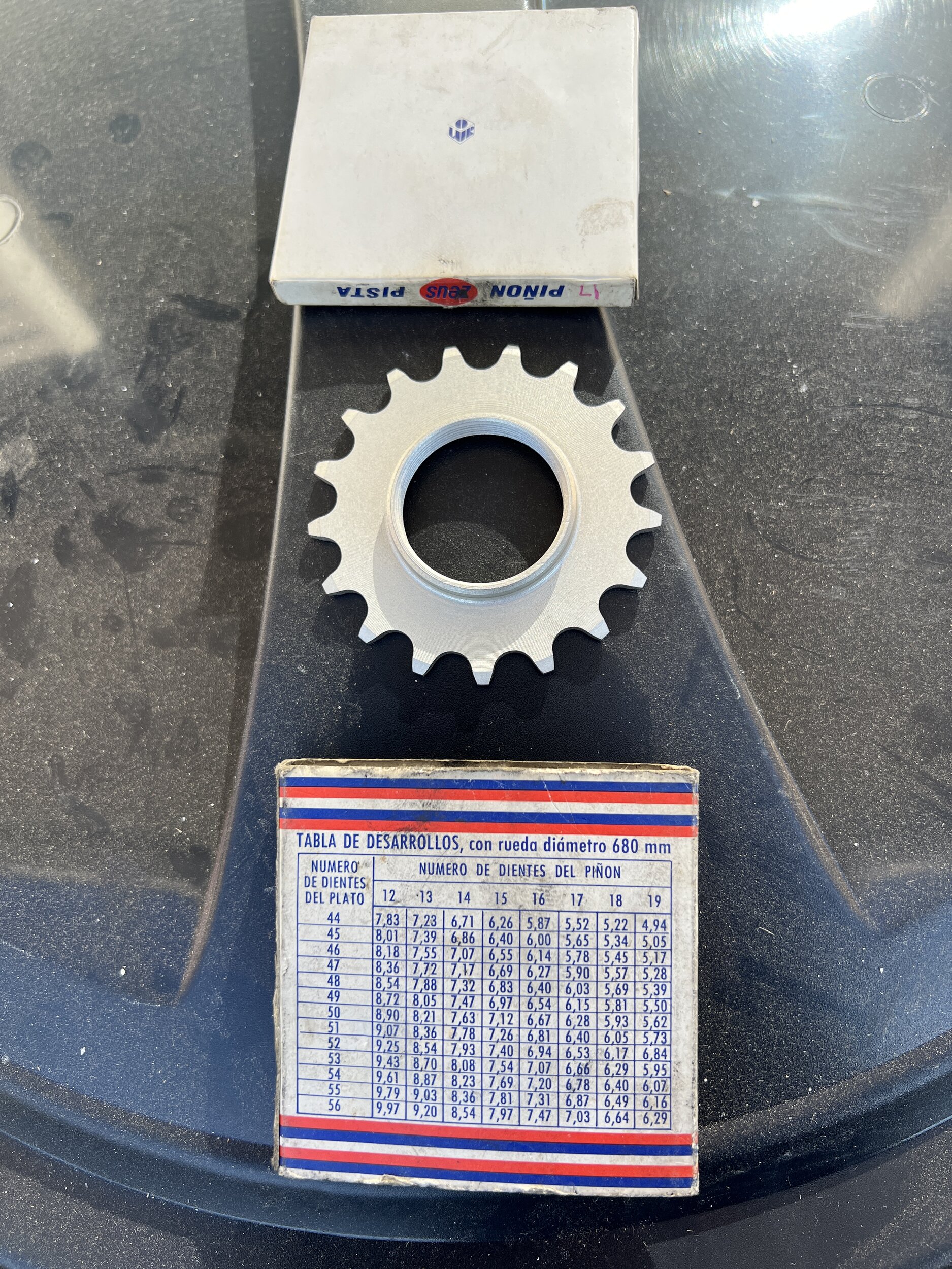 Sold - Zeus 16 tooth alloy track cog NOS $25 | Archive (sold or ...