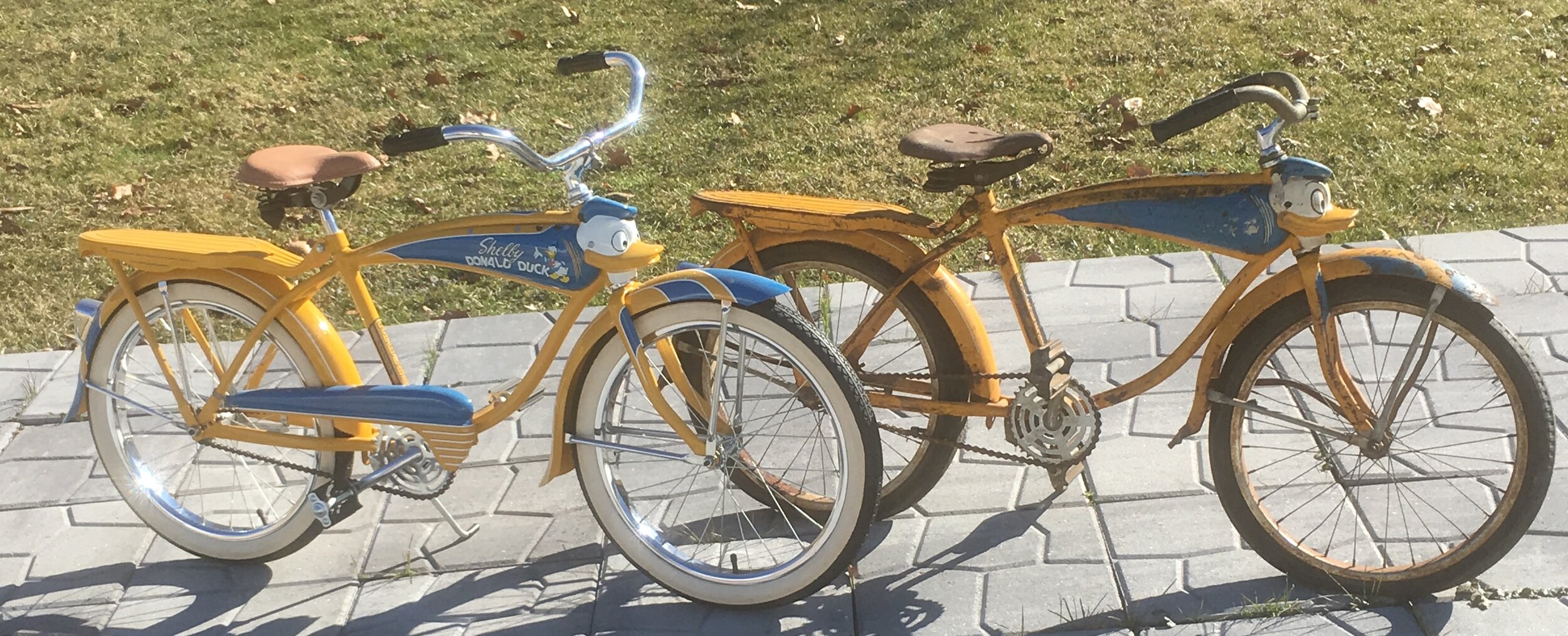 Donald Duck bikes !! Turns 90 today | Classic Balloon Tire Bicycles ...