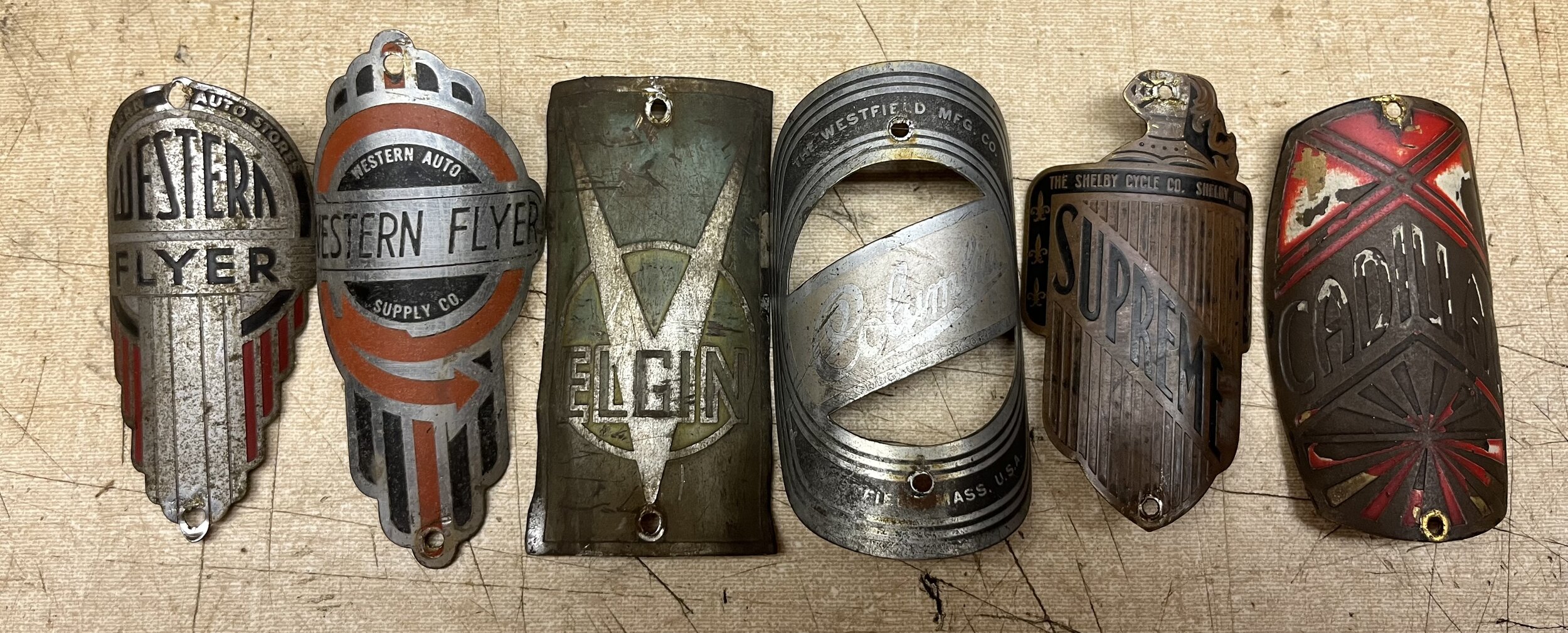 Sold - Lot of head badges | Archive (sold or withdrawn) | The Classic ...