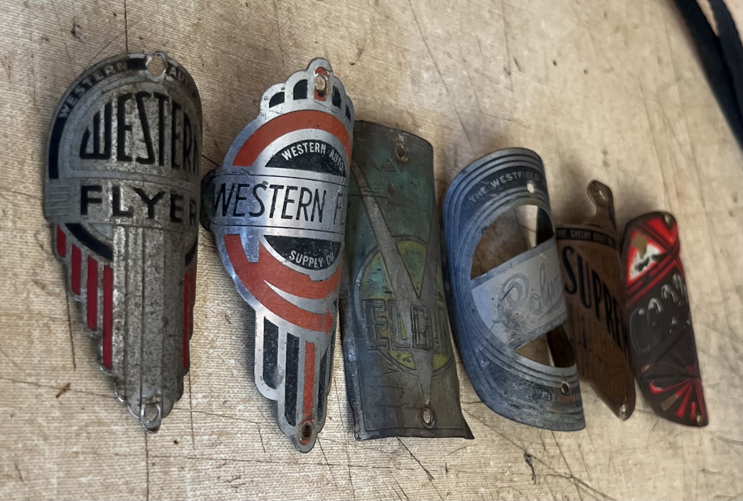 Sold - Lot of head badges | Archive (sold or withdrawn) | The Classic ...