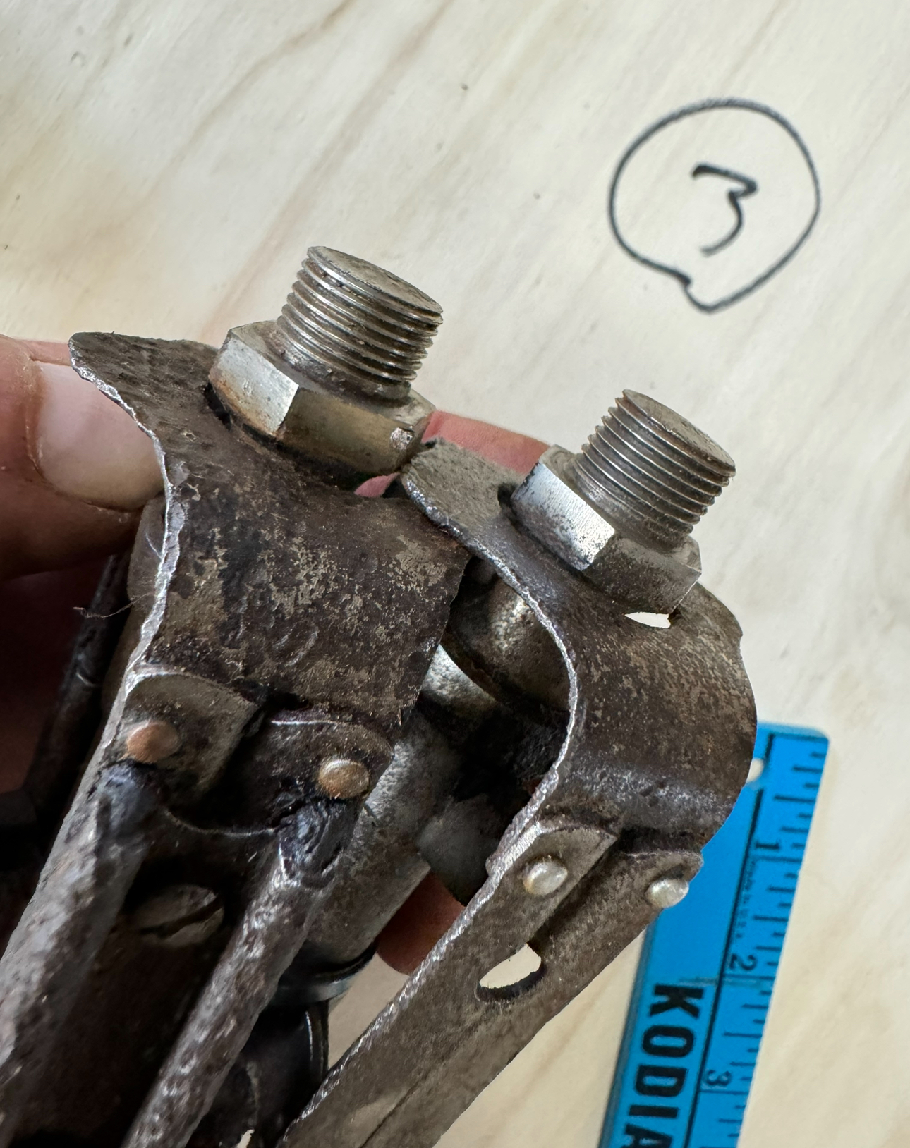7 sets Toc rat trap pedals, crescent, others | Sell - Trade: Bicycle ...
