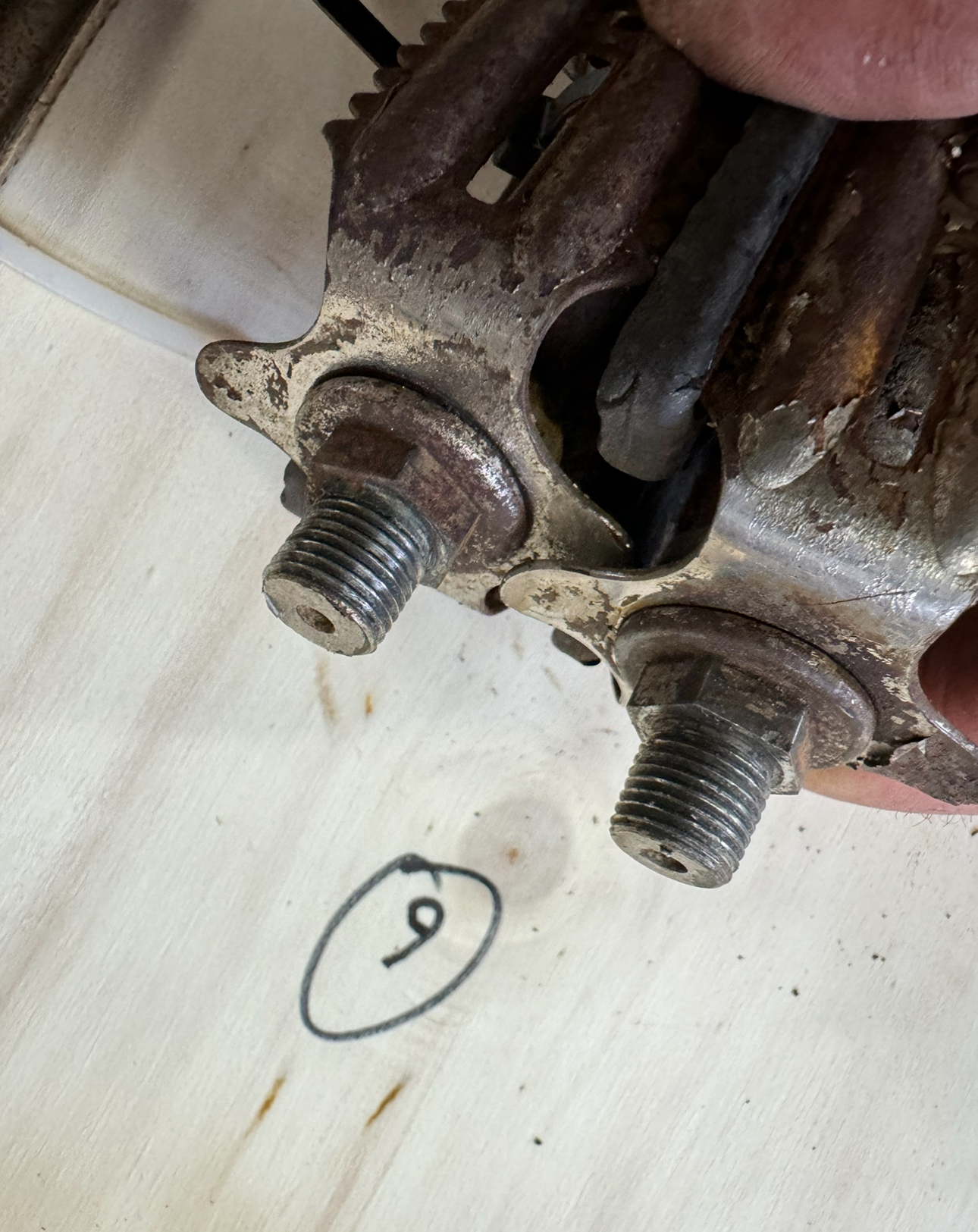 7 sets Toc rat trap pedals, crescent, others | Sell - Trade: Bicycle ...