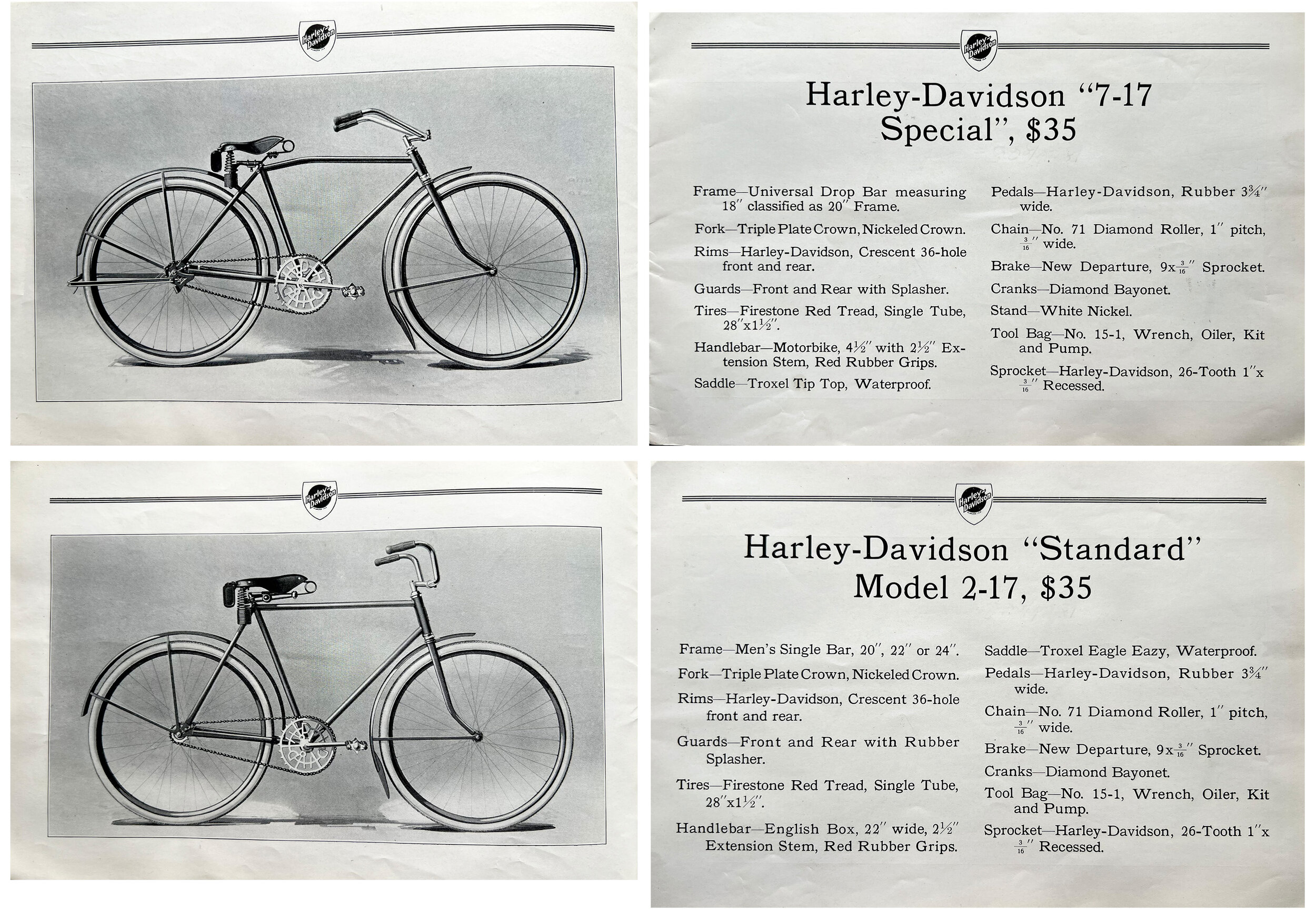 An Official Thread for Original Harley Davidson Bicycles | Antique ...