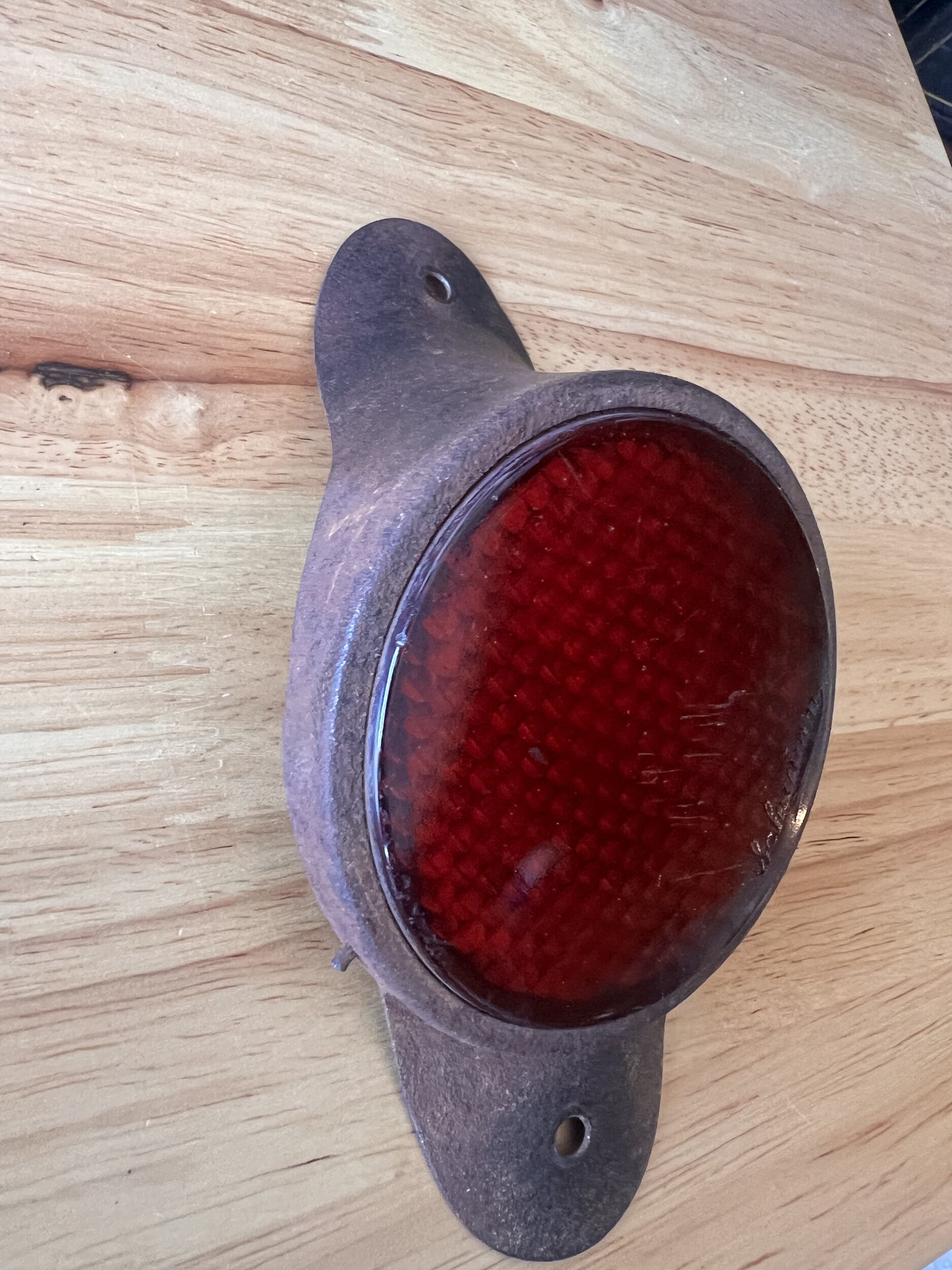 Sold - FS Schwinn 6 Hole Rack Reflector & Rear Fender Deluxe Reflector ...