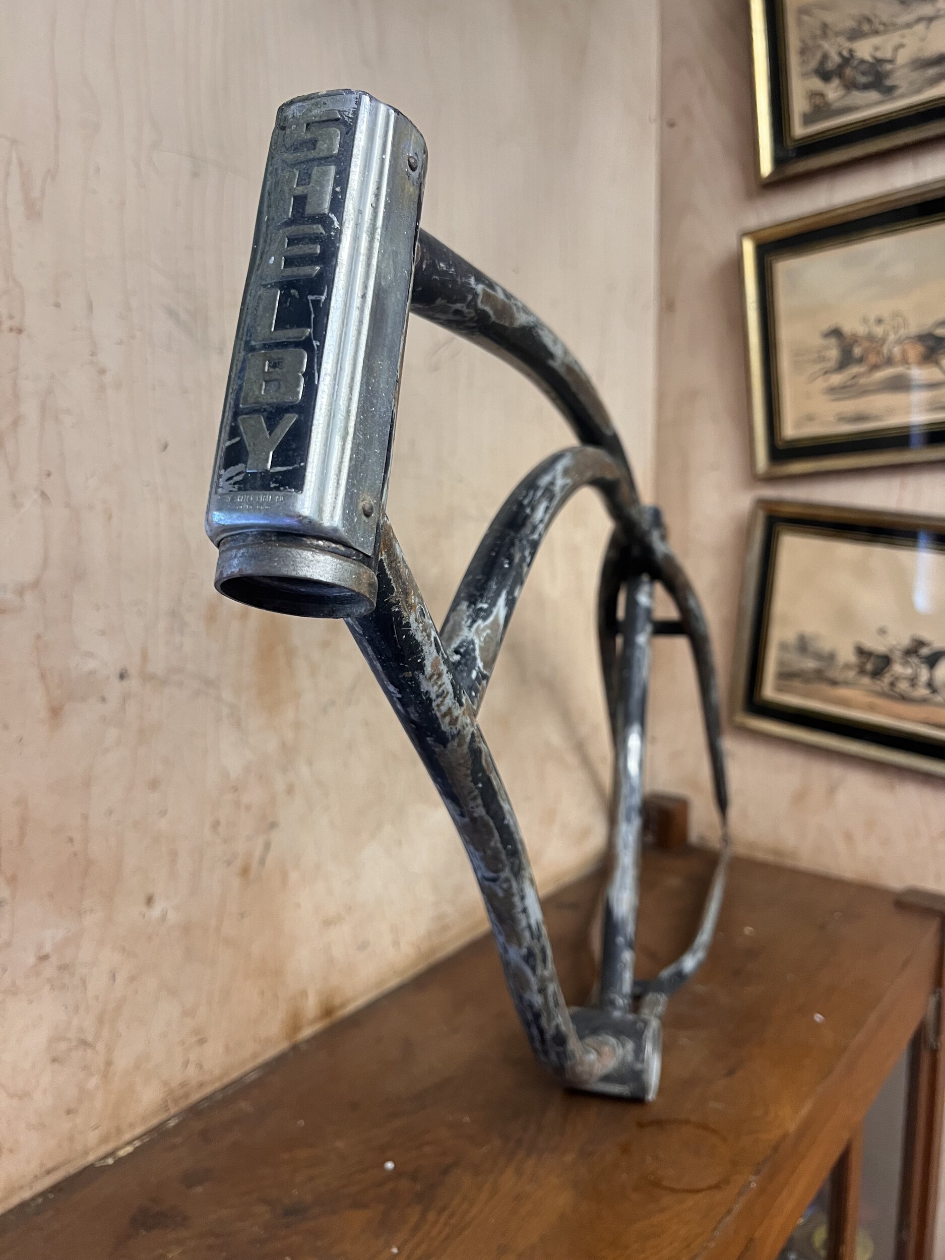 Sold - FS: Shelby prewar boys y frame w/ badge $185/shipped | Archive ...