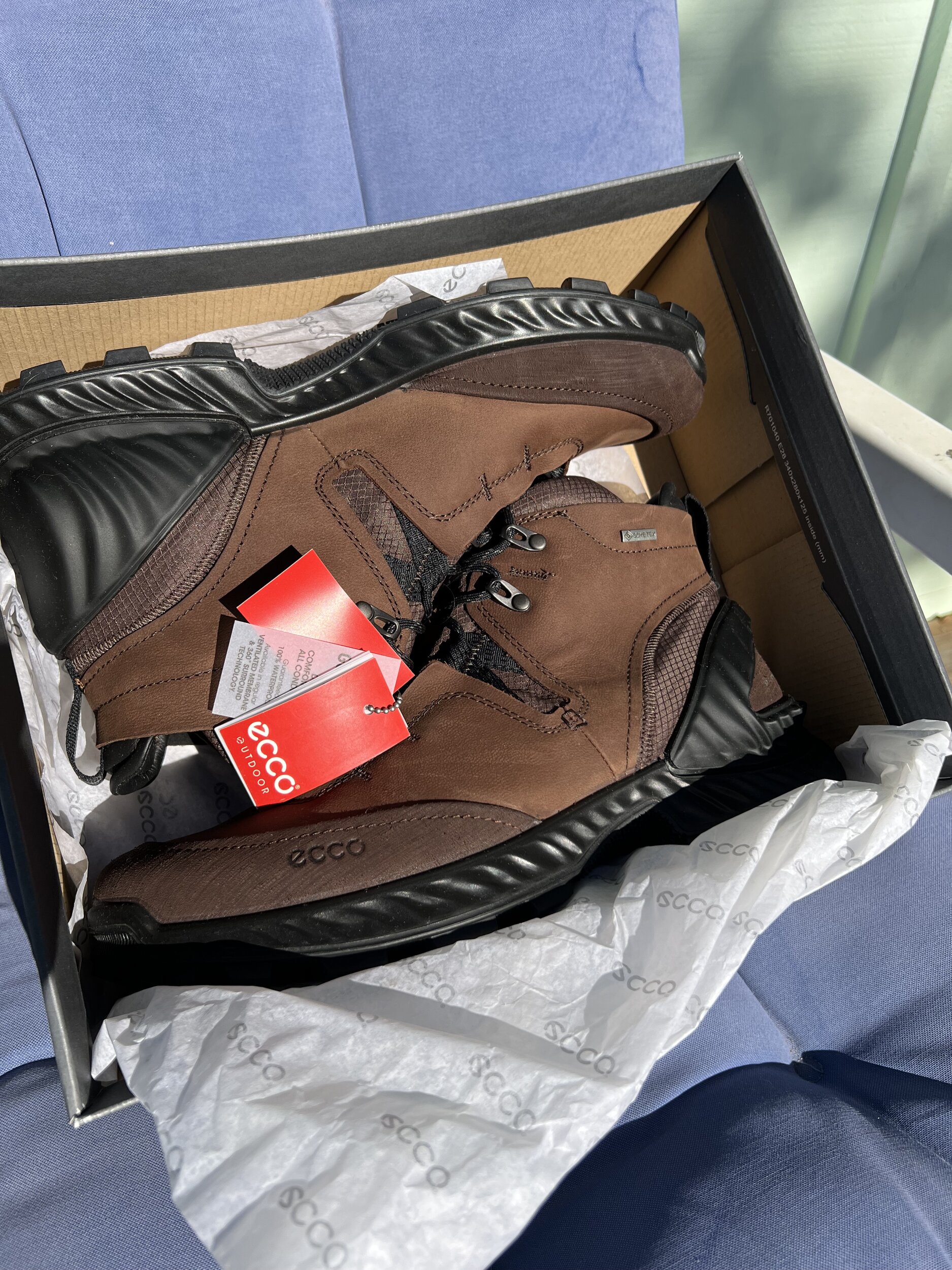 Sold - Like New Ecco Exohike Mid Gtx Boots Size 10-10.5 | Archive (sold ...