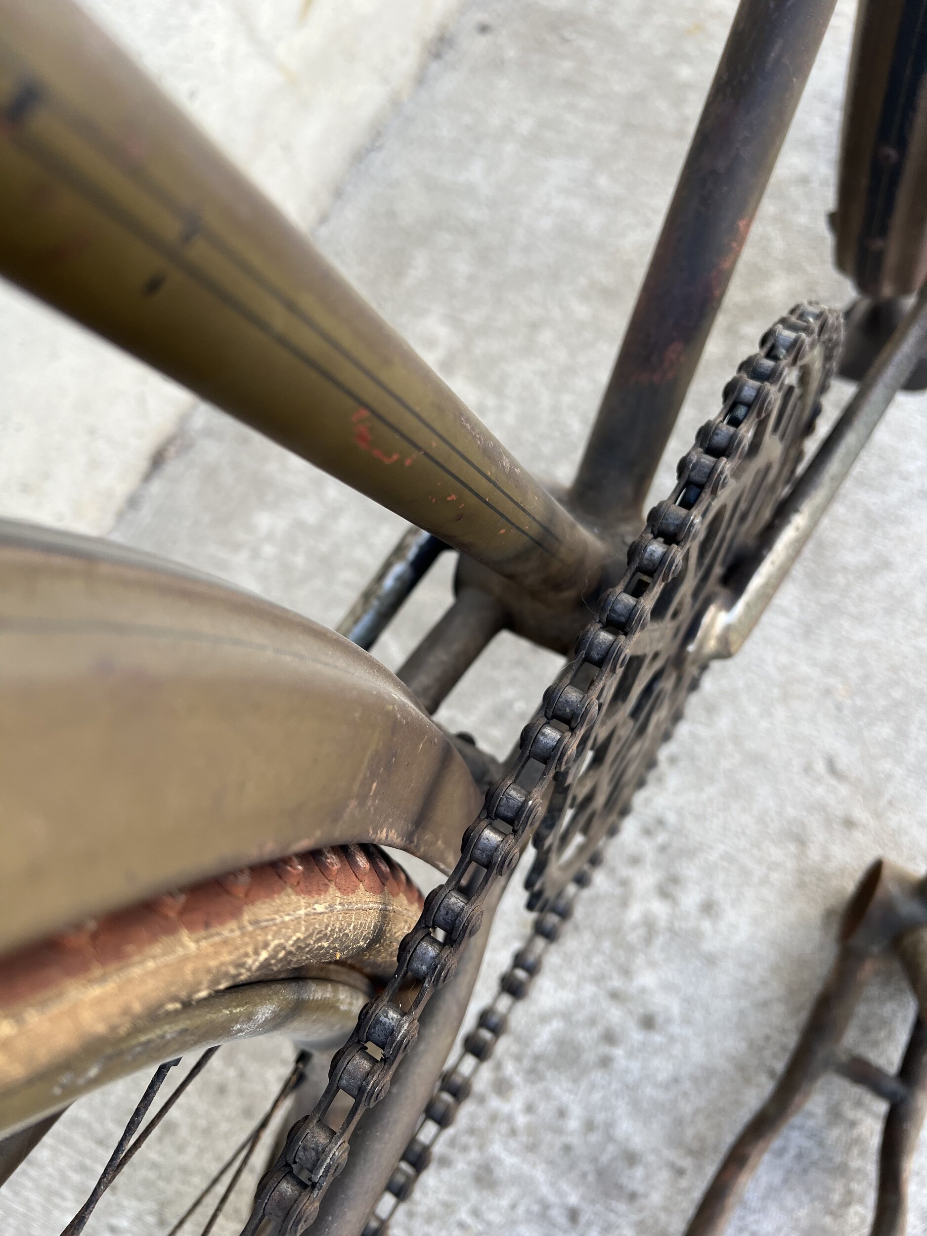 Sold - Teens - Early 20s Harley Davidson Davis Diamond Frame Original ...
