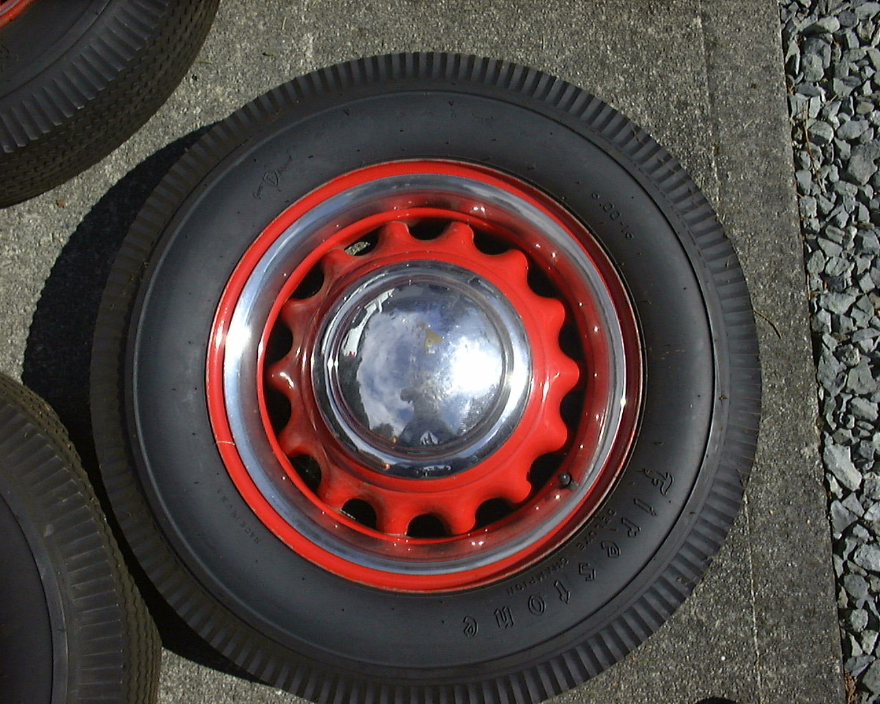 Sold - Vintage Kelsey Hayes Artillery Wheels/ Tires | Archive (sold or ...