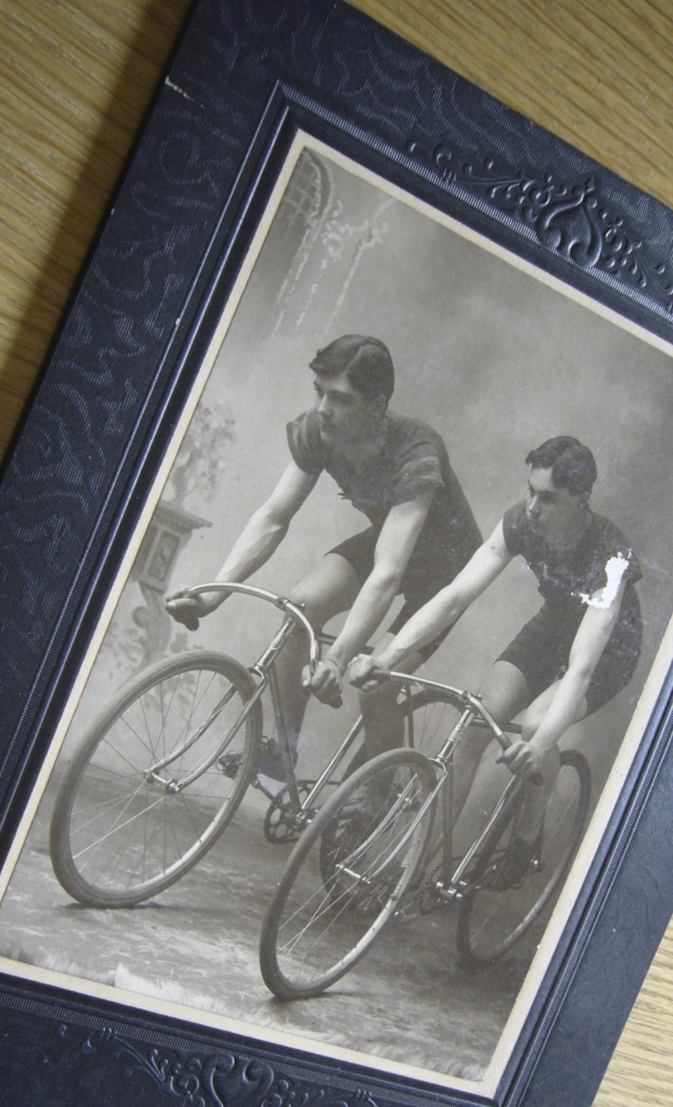 1890's TOC cabinet card bicycle identification help needed | Antique ...