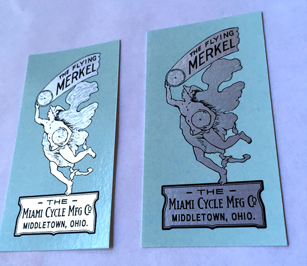 Flying Merkel Decal Sets | Sell - Trade: Bicycle Parts, Accessories ...