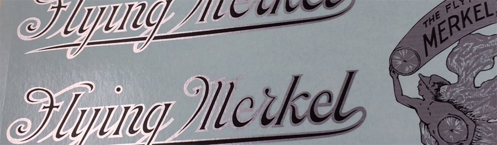 Flying Merkel Decal Sets | Sell - Trade: Bicycle Parts, Accessories ...