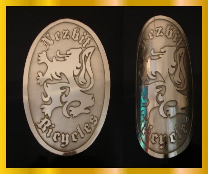Custom head badges made | Sell - Trade: Bicycle Parts, Accessories ...