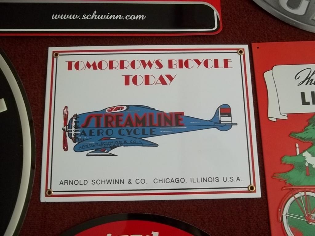 schwinn signs | Sell - Trade: Bicycle Parts, Accessories, Ephemera ...