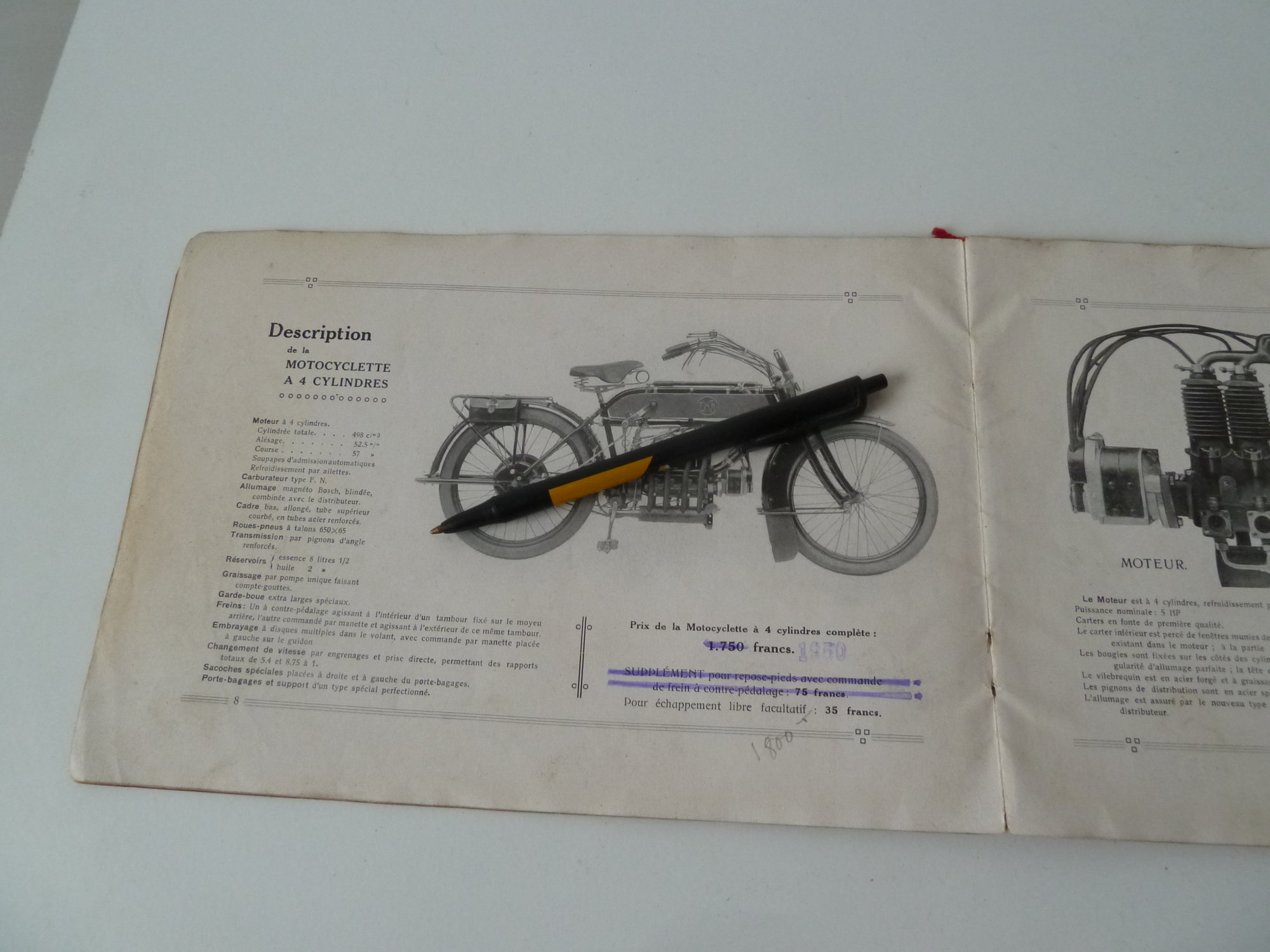 FN CATALOGUES 1912 : FN bicycles, FN motorcycles and FN cars | Archive ...
