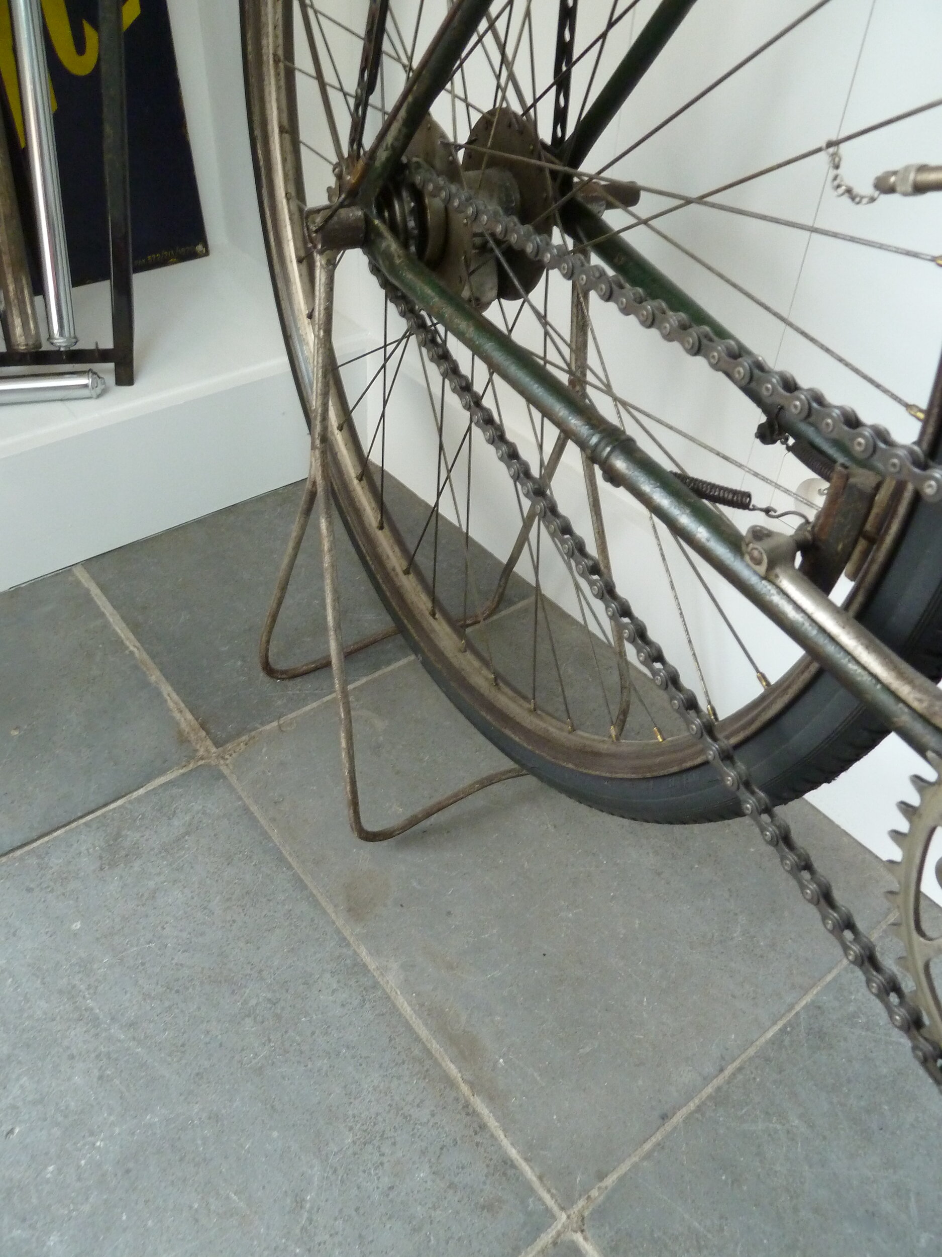 2 antique bicycle stands perfect for your oldtimer bike !! | Sell ...