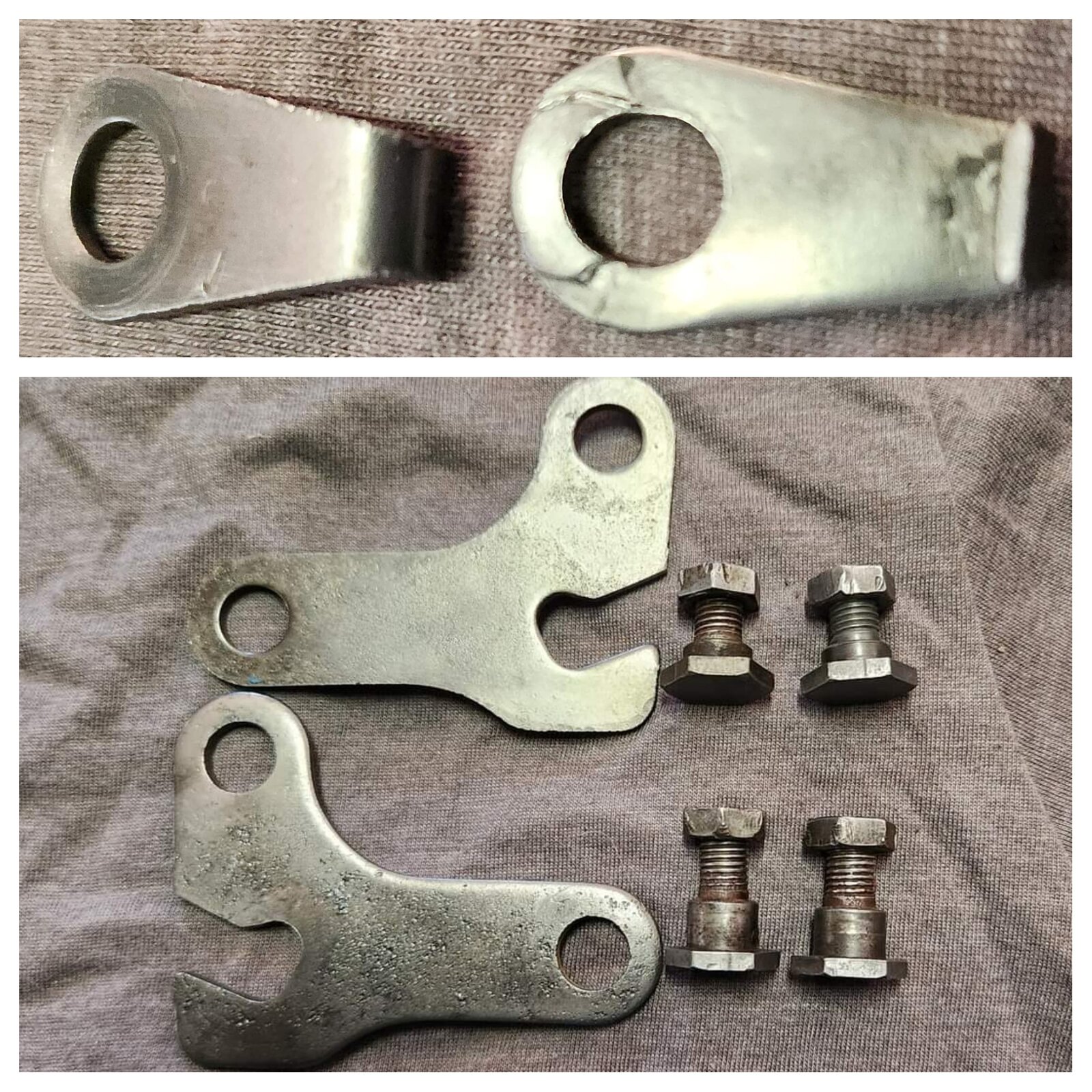 Sold - Monark Springer Lower Axle Mount Lug Set | Archive (sold or ...