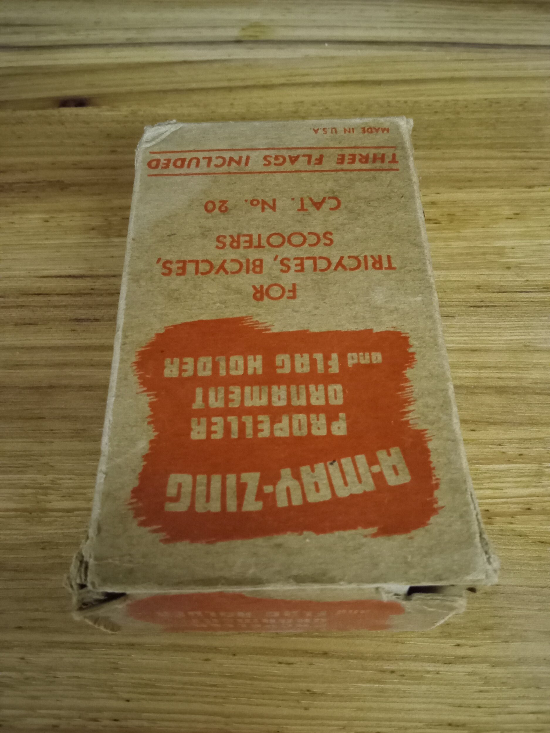 Withdrawn - A-May-Zing Bicycle Propeller/Flag holder accessory NOS ...