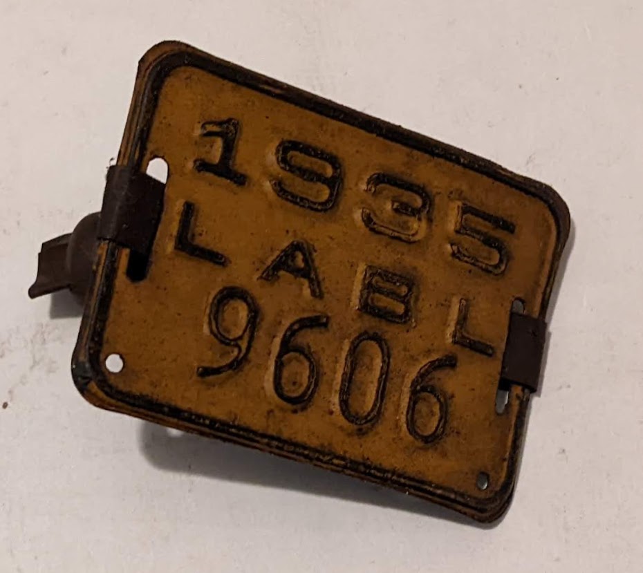 Prewar Los Angeles bicycle license plates? | General Discussion About ...