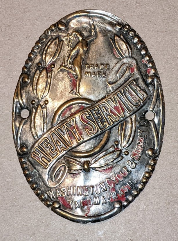 Sold - Washington Cycle & Supply Heavy Service Badge Tacoma | Archive ...