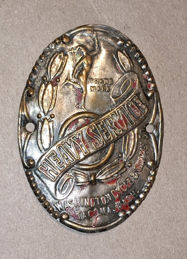 Sold - Washington Cycle & Supply Heavy Service Badge Tacoma | Archive ...