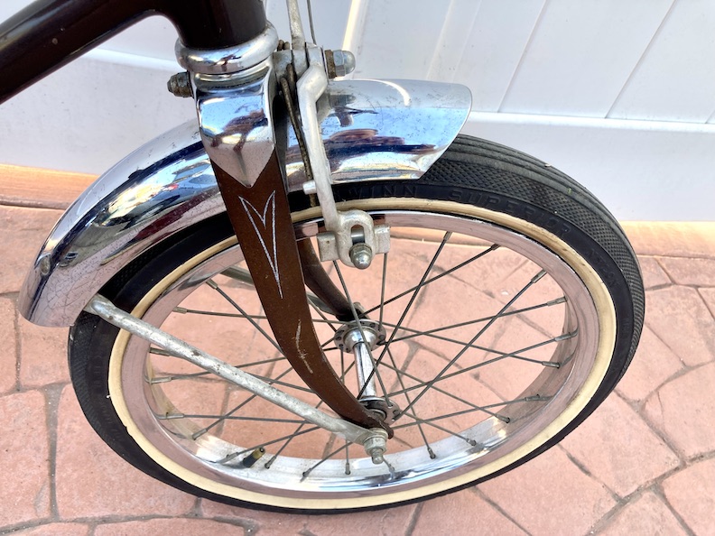1968 Stick shift Schwinn Run About bike 100% original incl WW tires ...
