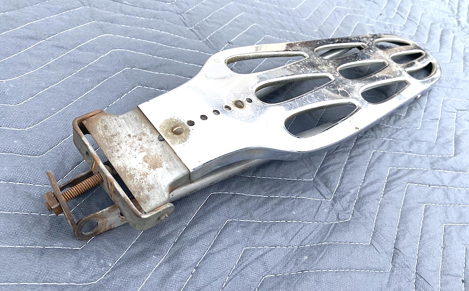 Sold - Killer orig chrome Dayton Huffman chrome carrier, Nice 1 ...