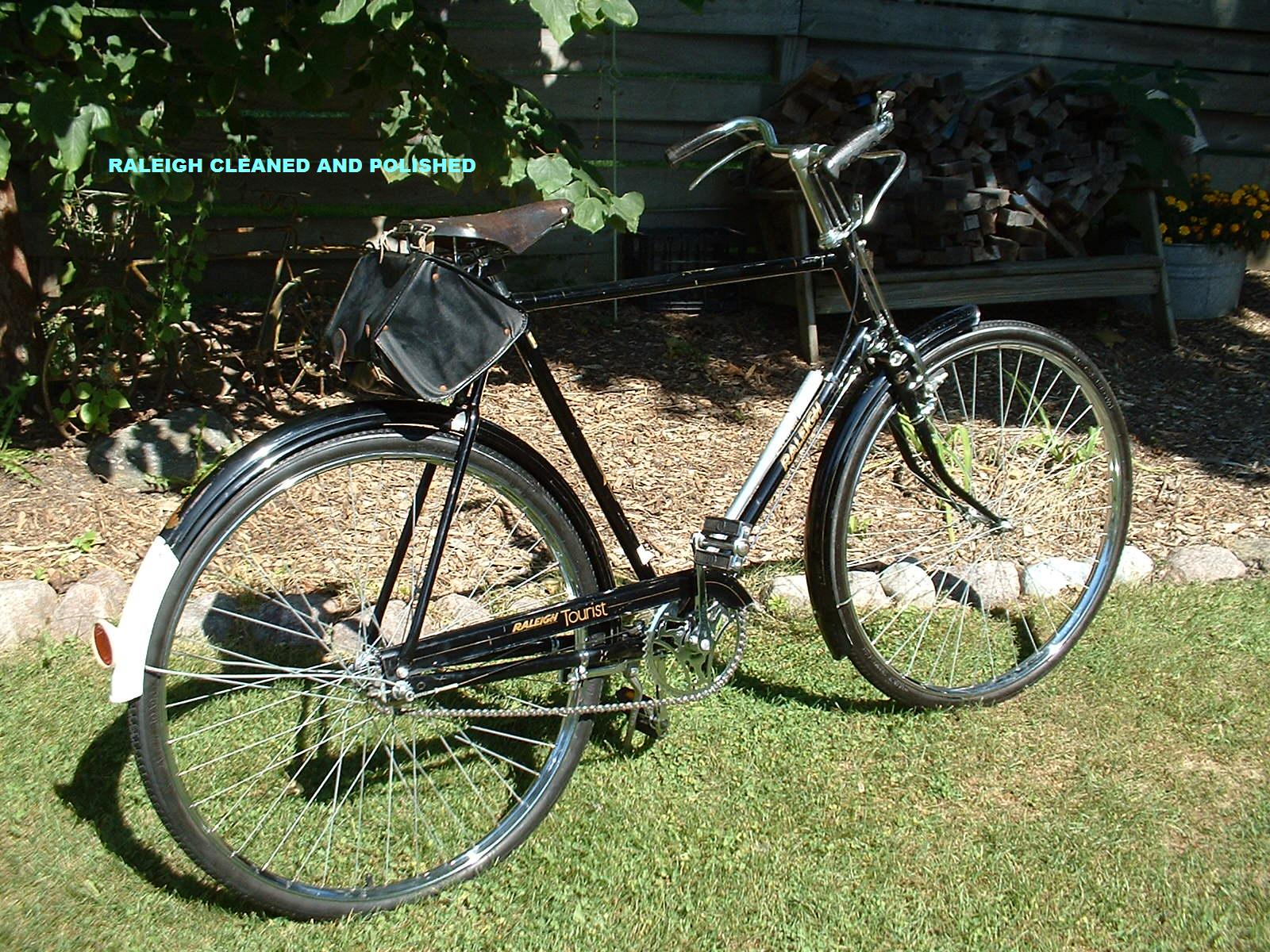 One man's trash is another man's.... modified Raleigh Sports 3 speed ...