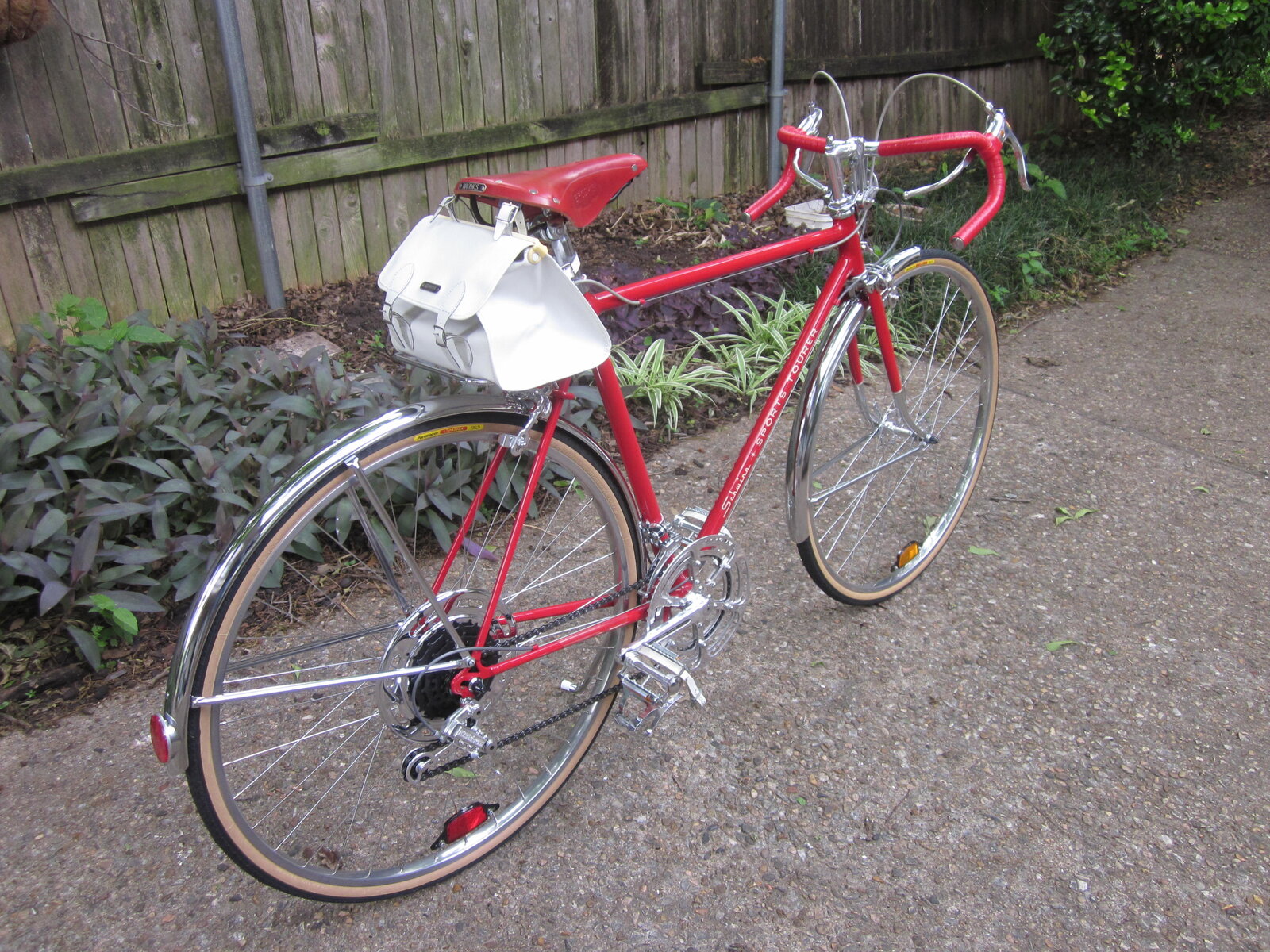1974 Schwinn Opaque Red Sports Tourer Revisited | Lightweight Schwinn ...