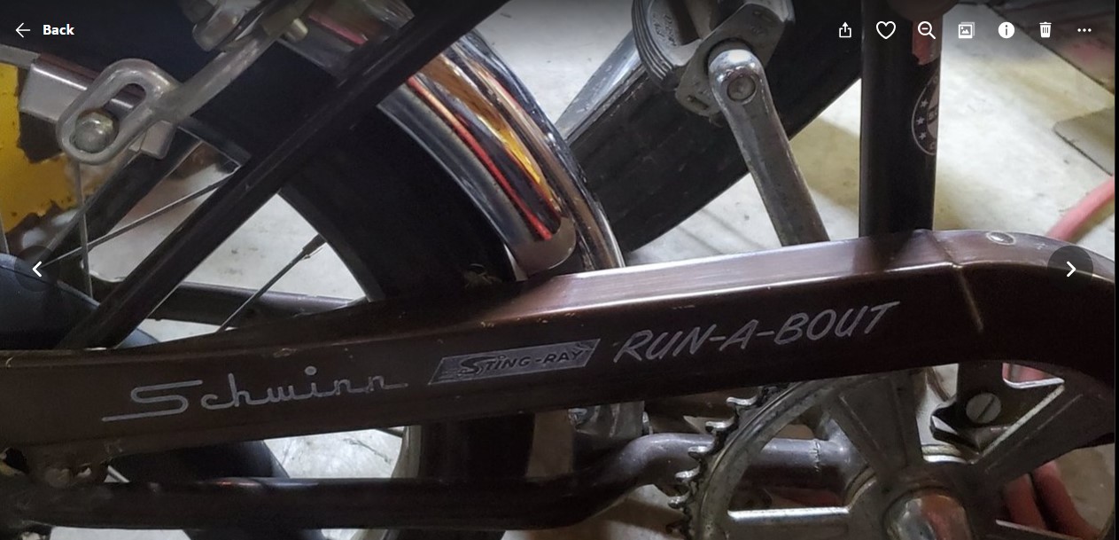 Just got a Runabout. | Schwinn Stingrays and Other Muscle Bikes | The ...