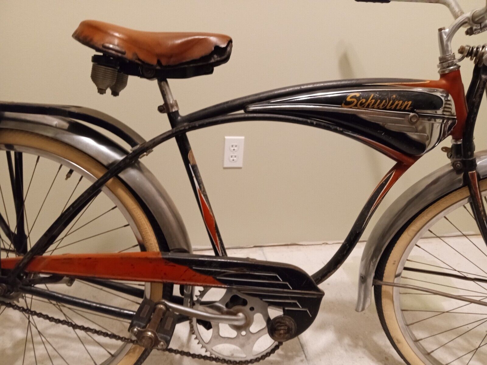 1950 Original Schwinn Black Phantom Bicycle | Stuff on eBay, Craigslist ...