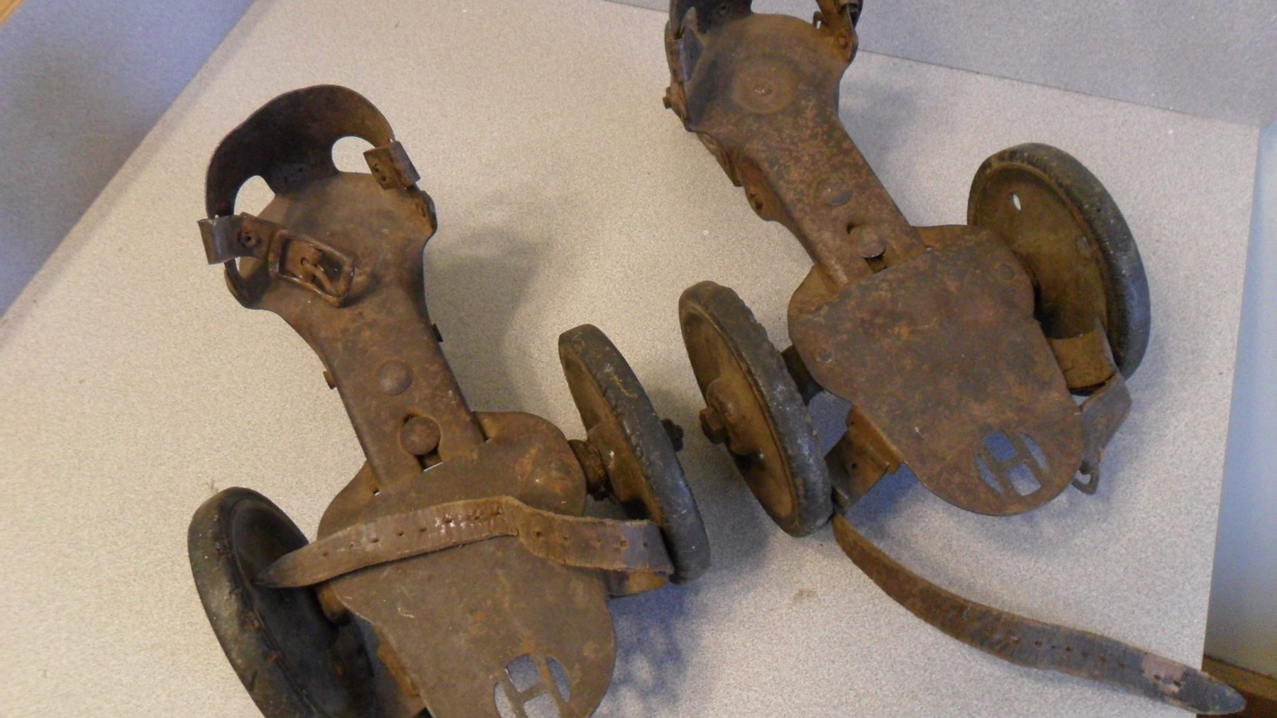 Sold - Late 1800's Roller Skates F/S Three wheeled, Inline , Skooter ...
