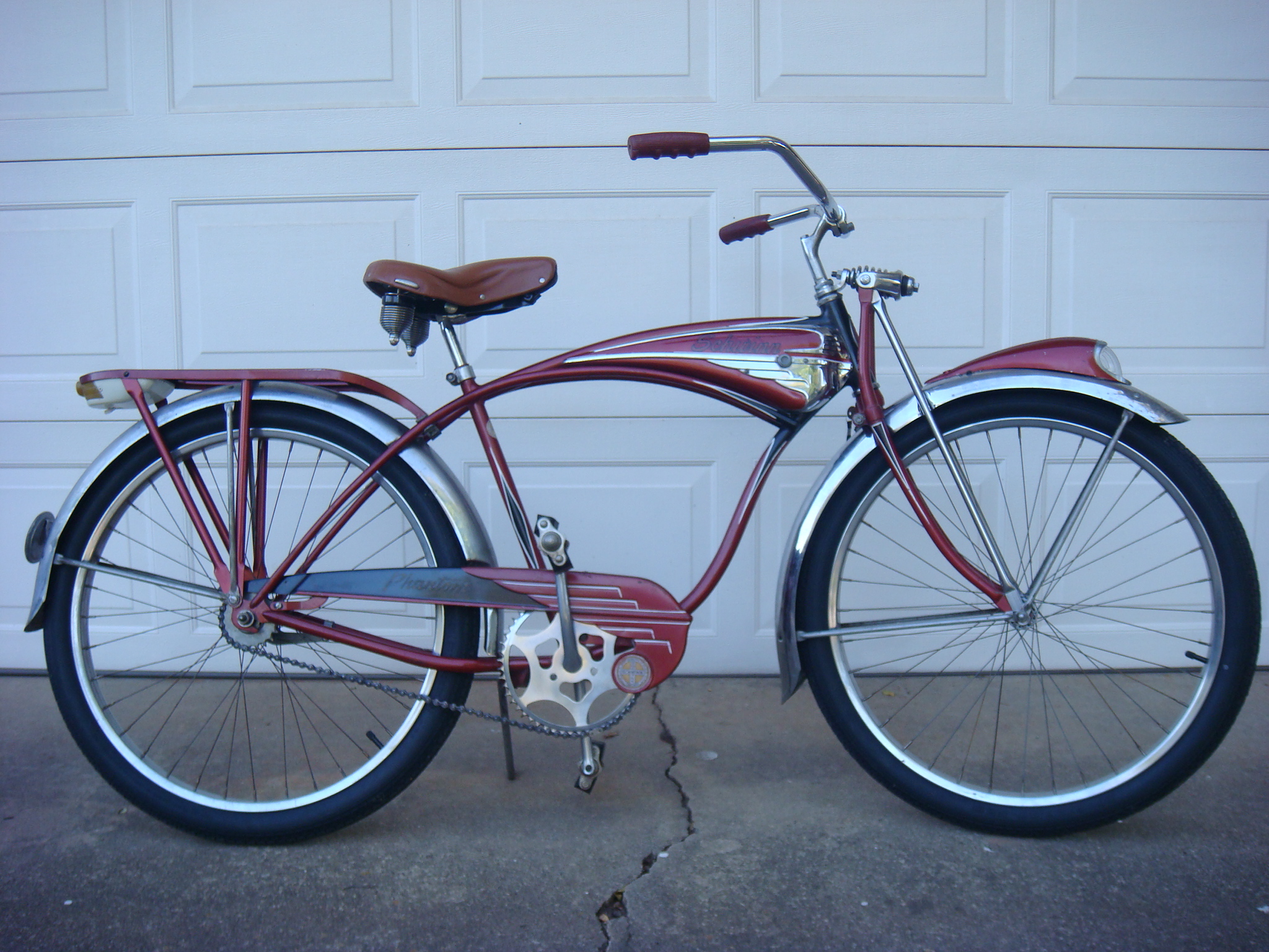 1954 Schwinn Red Phantom | All Things Schwinn | Page 2 | The Classic ...