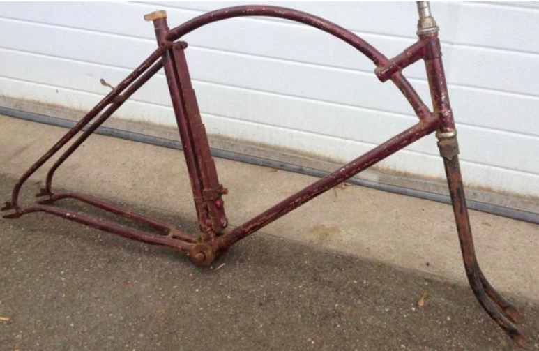 Strange European leaf-spring frame? What is it? | Antique Bicycles Pre ...