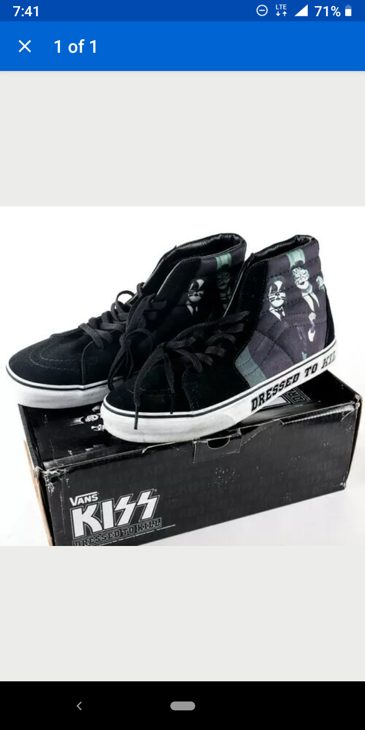 Kiss vans shoes | Sell - Trade: Everything Else | The Classic and ...