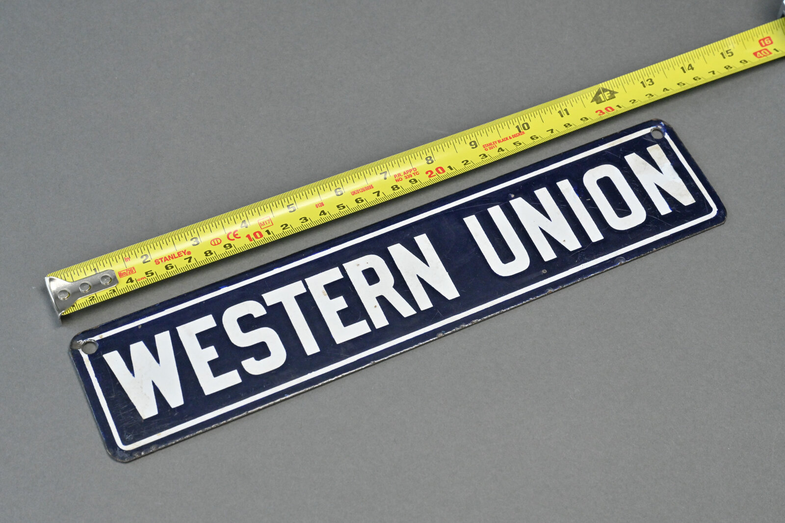 Sold - Western Union Porcelain Sign | Archive (sold or withdrawn) | The ...