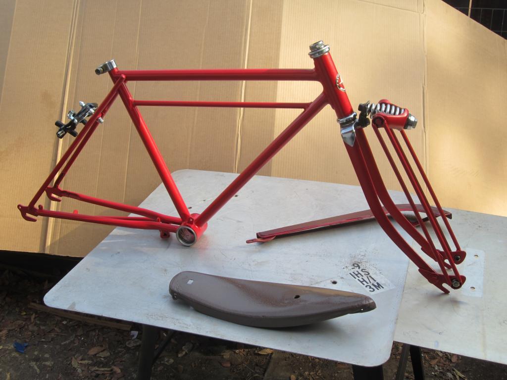 Repurposed Bicycle Parts