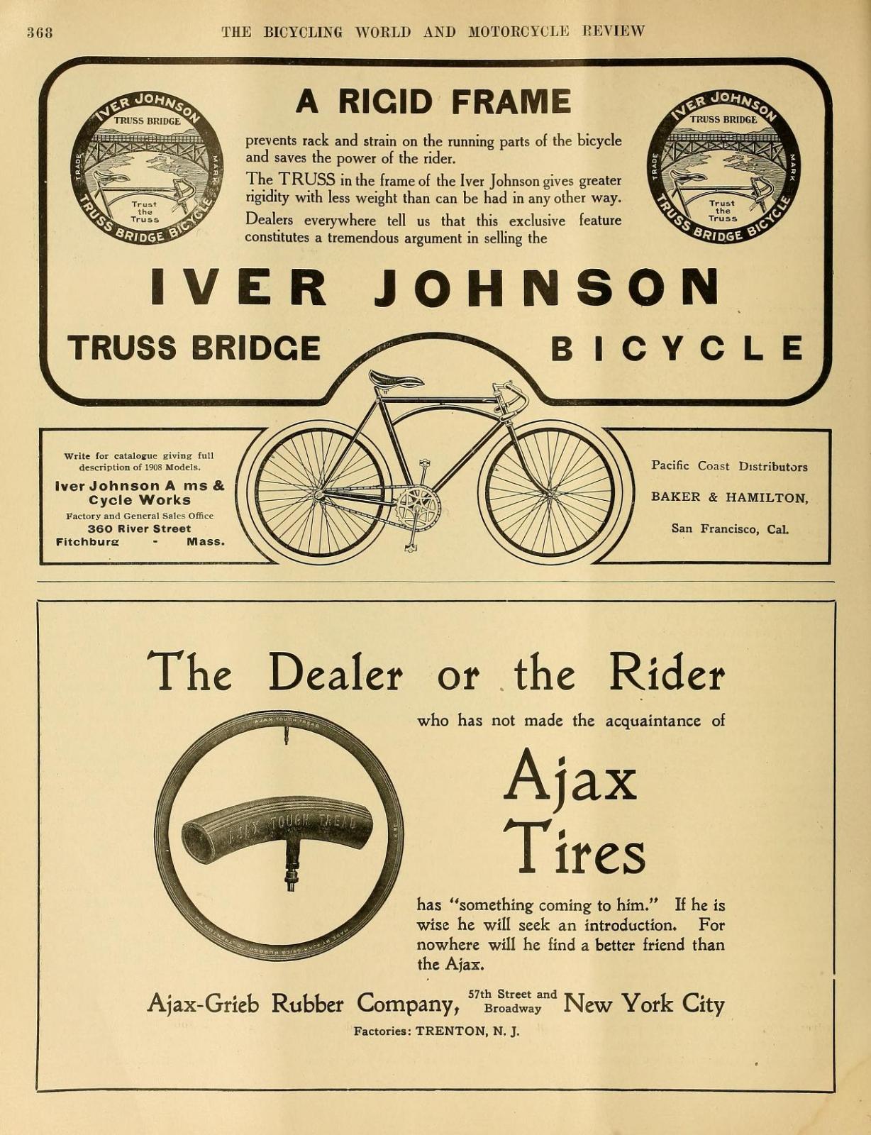 Iver Johnson Truss ... W/large sprocket | Sell - Trade: Bicycle Parts ...