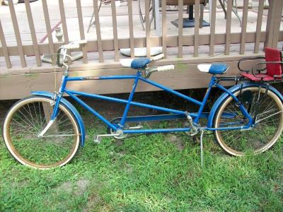Unrestored, good shape Vintage Columbia Tandem | Sell - Trade: Bicycle ...