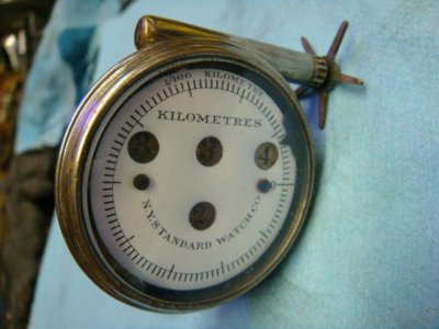 For Sale Early 28" Motobike Analog Face Cyclometer | Sell - Trade ...