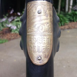 Speed Chief Badge | The Classic and Antique Bicycle Exchange